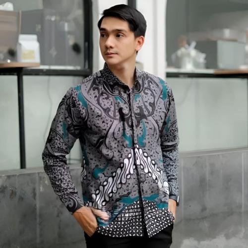 Jual Kemeja Batik Pria Lengan Panjang // Kemeja Modern // Kemeja ...