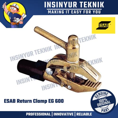 Jual Tang Massa earth clamp Return clamp EG 600 klem las ESAB - Kota ...