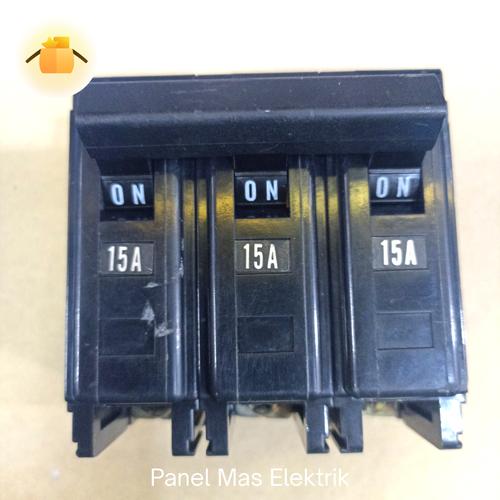 Jual MCB 3 Pole 15 Amper tipe BH TB-5P Terasaki - Jakarta Barat - PANEL ...