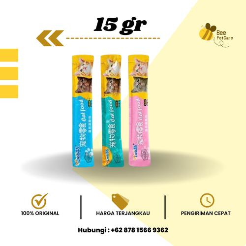 Jual Snack Kucing - Liebao Snack Liquid Cemilan Creamy Treats 15 gr All ...