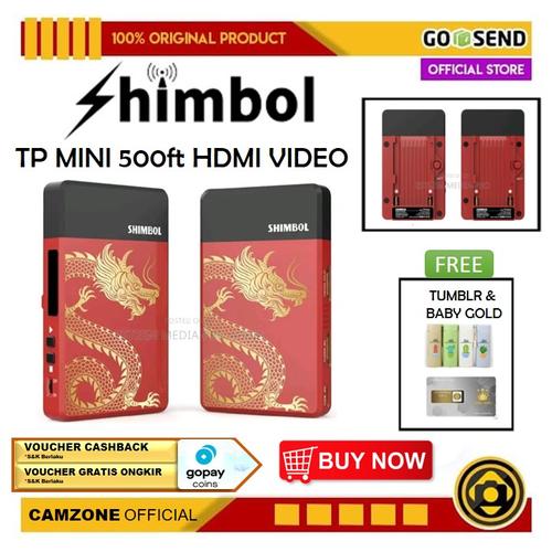 Promo Shimbol TP Mini 500ft HDMI Wireless Video Transmission System Cicil 0% 3x - Jakarta ...