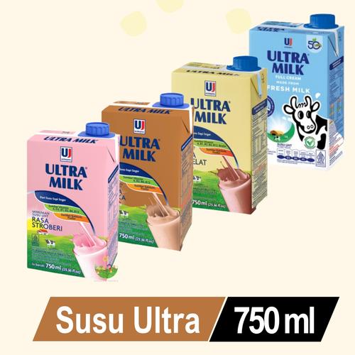 Promo Ultra milk susu ultra 750 ml susu UHT - Full cream - Kota Bekasi ...