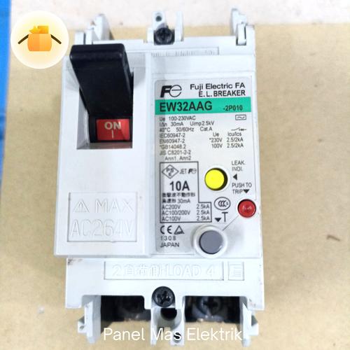 Jual MCCB 2 Pole 10 Amper EW32AAG Fuji - Jakarta Barat - PANEL MAS ...