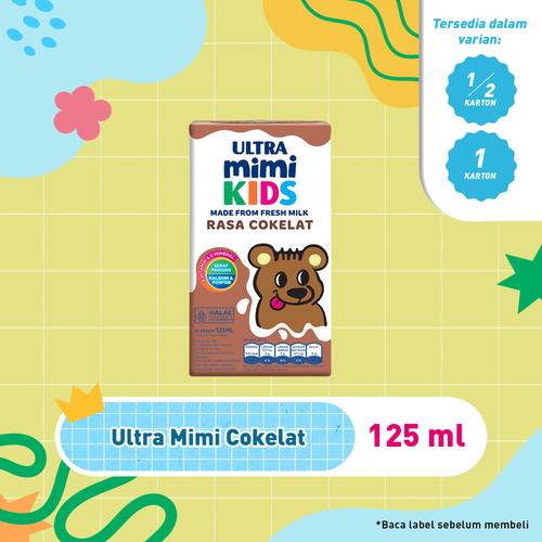 Promo Ultra Mimi Susu UHT Chocolate 125 ml - 1/2 ctn (20pcs) - Jakarta ...