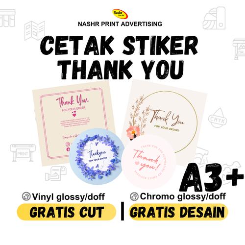 Promo CETAK STIKER THANK YOU CETAK STIKER TERIMA KASIH CETAK STIKER ...