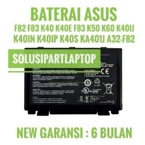 Jual BATERAI ASUS F82 F83S K40 K40E K40IE K40N K40I K40IB K40IL K40IN ...