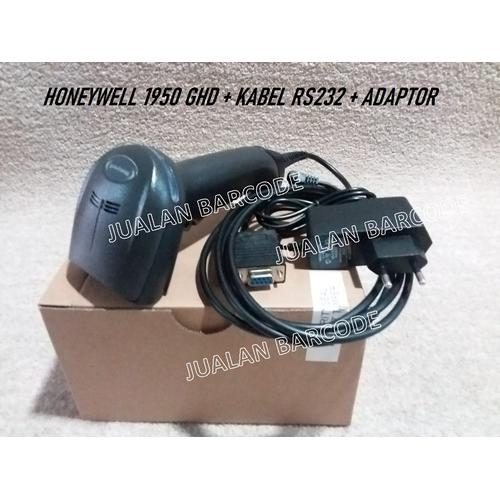 Jual RS232 SCANNER BARCODE HONEYWELL 1950GHD | 1950-GHD 2 DIMENSI ...