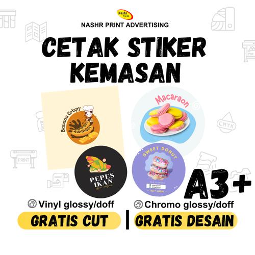 Jual CETAK STIKER KEMASAN PRODUK CETAK STIKER KEMASAN MAKANAN CETAK ...