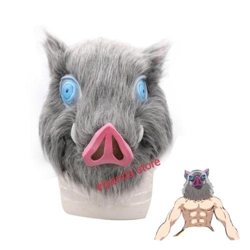 Jual topeng inosuke demon slayer pig head cosplay mask - Jakarta Barat ...