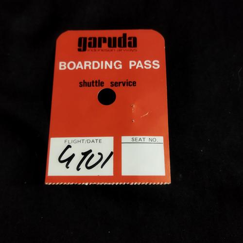 Jual koleksi boarding pass jadul garuda Indonesia airways - Kota ...