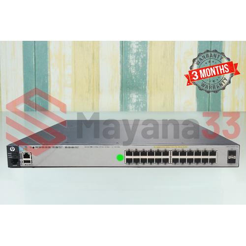 Jual Switch HP E3800 24G-2SFP+ Type J9573A Uplink 2 Port 10GB SFP+ ...