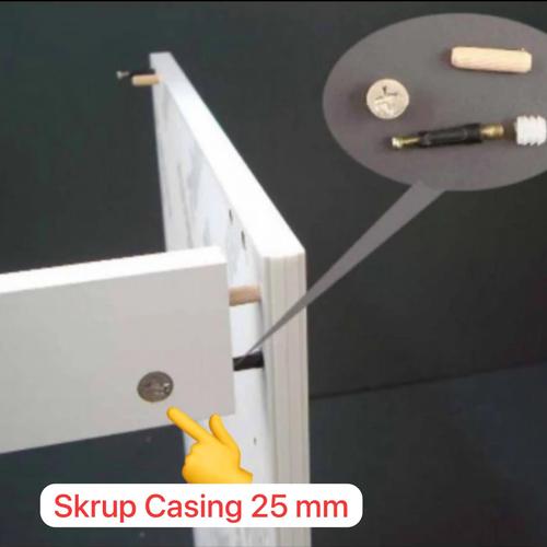 Jual Set Baut Knock Down Minifix Skrup Casing Socket Penyambung Kayu ...