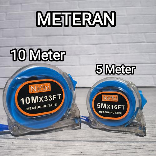 Jual NICHI METERAN 5M 10 METER MEASURING TAPE BAGUS PREMIUM - 5 METER ...