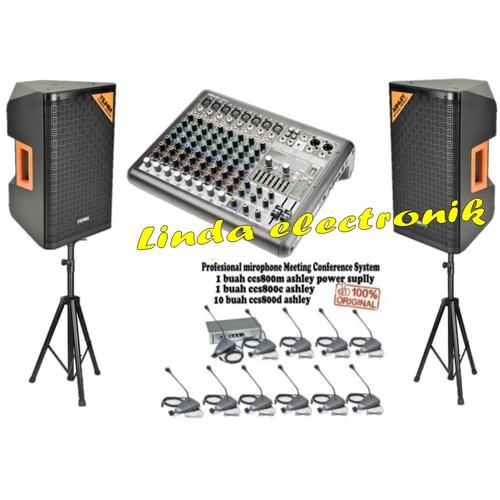 Jual paket ruang rapat ashley conference ccs800m milan a10 lm800p ...