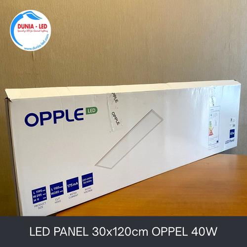 Jual Lampu Opple LED Panel 30x120cm 40 watt Garansi - Lampu Panel - Kab. Bekasi - DUNIALED ...