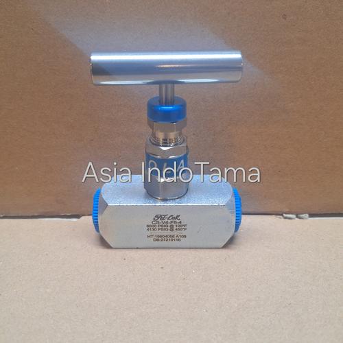 Jual Needle Valve A105 Drat NPT 1/2"inch 6000 Psi /Needle Valve Drat ...