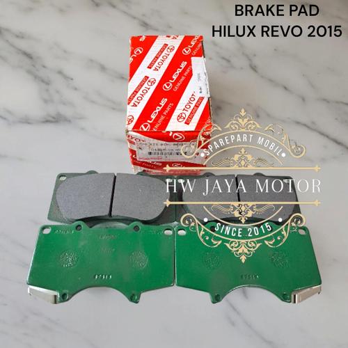 Jual BRAKE PAD KAMPAS REM DEPAN TOYOTA HILUX REVO 2015 FORTUNER VRZ ...