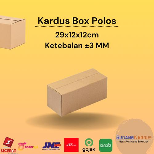 Jual Kardus Box Jumbo | Karton Box Besar Polos 29 x 12 x 12 CM Pindahan ...