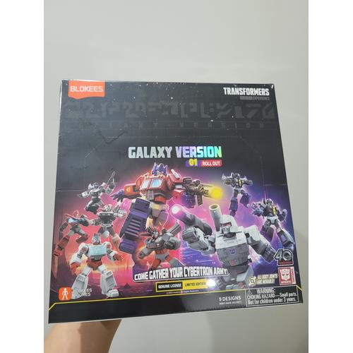 Promo Blokees Transformers Galaxy Version 01 Blind Box Model Kit Figure ...