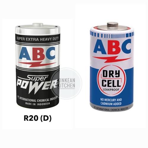 Jual Baterai ABC Type D R20S - ABC Dry Cell / Super Power - R20S Dry ...