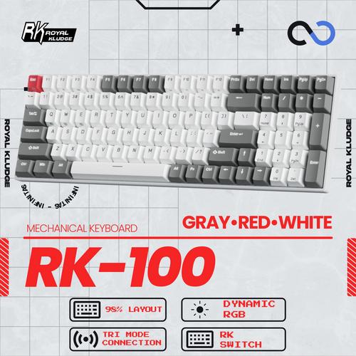 Jual Royal Kludge RK100 / RK-100 / RK860 / RK-860 Hotswap Mechanical ...
