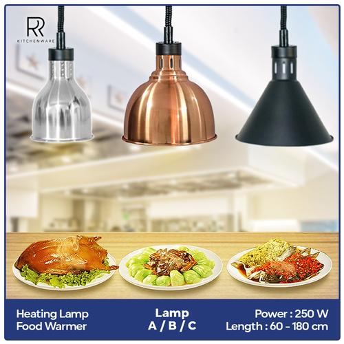 Jual ELECTRIC HEATING LAMP FOOD WARMER HEAT LIGHT RESTAURANT READY ...