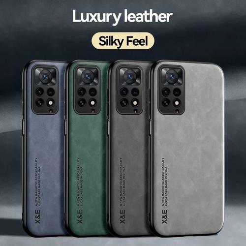 Jual Case For XIAOMI REDMI NOTE 11 PRO 5G Luxury Leather Silky Feel ...