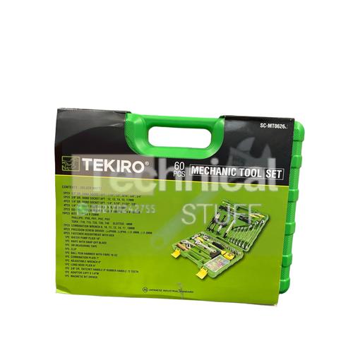 Jual TEKIRO MEKANIK TOOLS 60 PCS PLASTIK - TOOLS - ALAT PERKAKAS ...