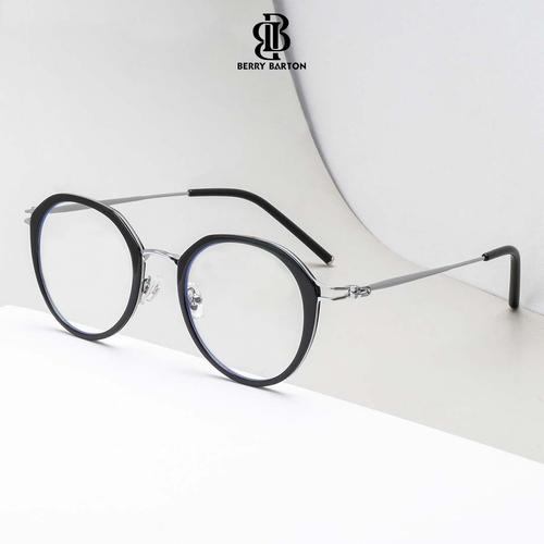 Promo Kacamata Anti Radiasi Bluechromic Fashion Pria Wanita Frame Bulat ...