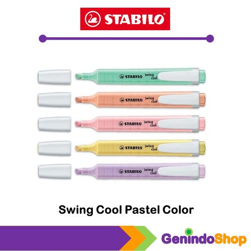Jual Stabilo Boss Pastel Color Swing Cool - Merah Muda - Kab. Tangerang ...