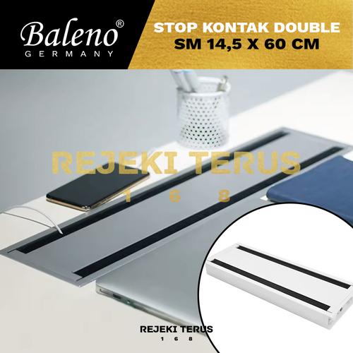 Jual Stop Kontak Double Power Outlet Listrik Grommet Kabel Box Meja ...