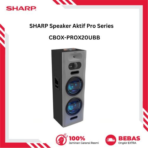 Jual SHARP Speaker Aktif Pro Series CBOX-PROX20UBB - Jakarta Utara ...