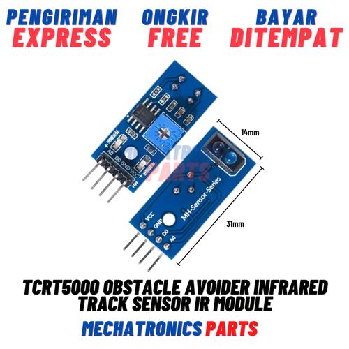 Jual TCRT5000 TCRT5000 OBSTACLE AVOIDER INFRARED TRACK SENSOR IR MODULE ...
