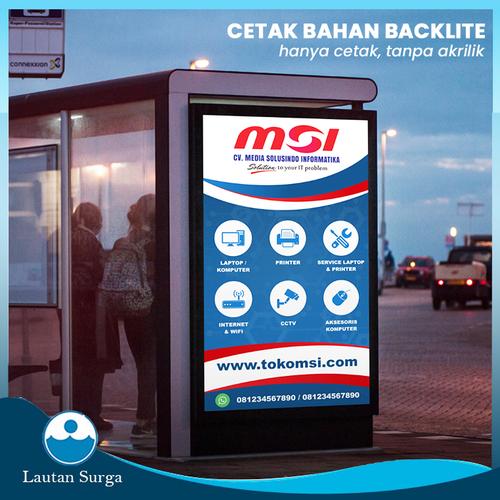 Promo Cetak Backlite Neonbox, Backlite Banner, Bahan Untuk Neon Box 1 ...