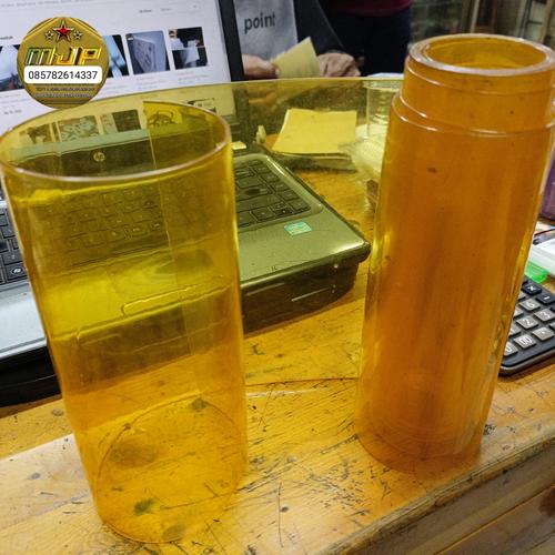 Jual Plastik PVC curtain kuning transfaran 2mm x 20cm x 1 mtr - Jakarta ...