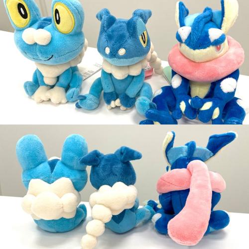 Promo ORIGINAL Pokemon Fit Froakie Frogadier Greninja Center Plush ...