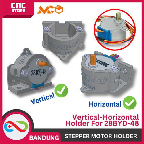 Jual Vertical or Horizontal BRACKET STEPPER MOTOR STEPPER 28BYJ-48 ...