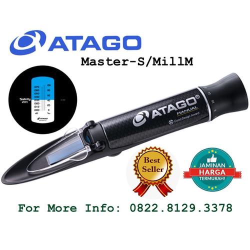 Jual ATAGO MASTER-S/Mill M Salinity Refractometer Range: 0-100% ...