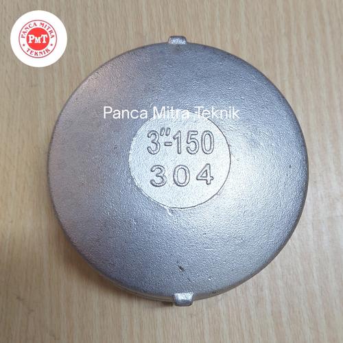Jual 3" inch End Cap Stainless 304 / Dop Drat Dalam Stainless 304 ...