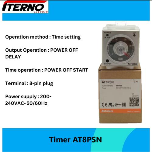 Jual AT8PSN Timer Off Delay Autonics AT8PSN - Kota Tangerang - iterno ...