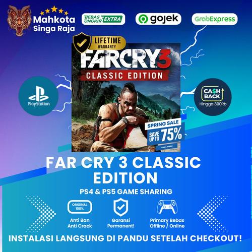 Jual Far Cry 3 Classic Edition - PS4 - PS5 - Digital Game Sharing - PlayStation 5 , Secondary ...
