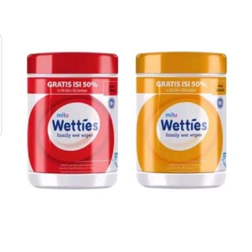Jual Mitu wetties botol 90's antiseptic/Lemon (tisu basah) - Antiseptic ...