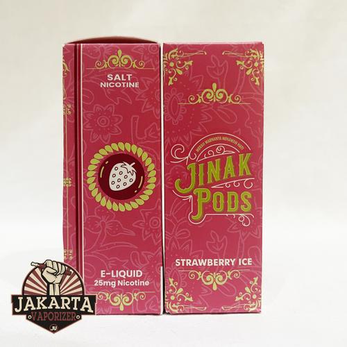 Jual STRAWBERRY JINAK PODS STRAWBERRY ICE SALTNIC 30ML 25MG BY KOKO ...