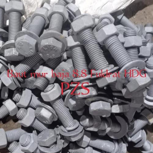 Jual Baut mur baja 8.8 hdg M20 x 100 mm - Jakarta Pusat - Putri Zena Store | Tokopedia