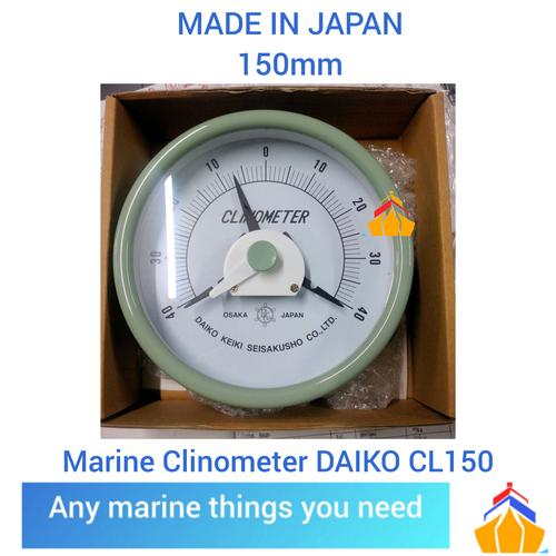 Jual marine clinometer Daiko DCL40 / clinometer japan Daiko 8 inchi ...