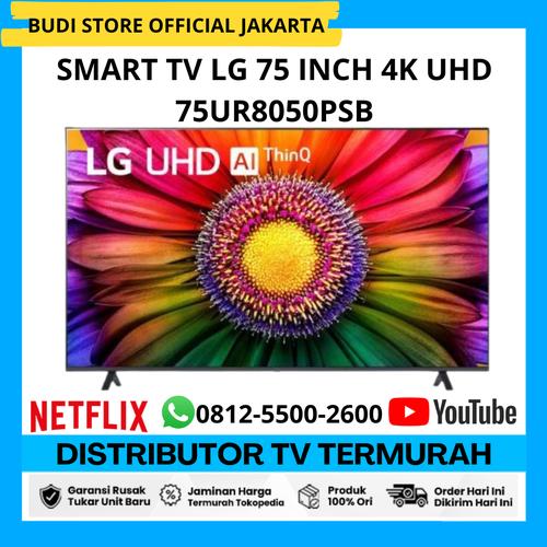 Jual LED TV LG 75UR8050 SMART TV UHD 4K 75 INCH 75UR8050PSB UR8050 FREE ...
