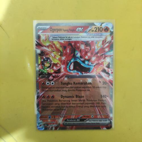 Jual Ogerpon Topeng Tungku EX RR Kartu Pokemon TCG Indonesia - Jakarta ...
