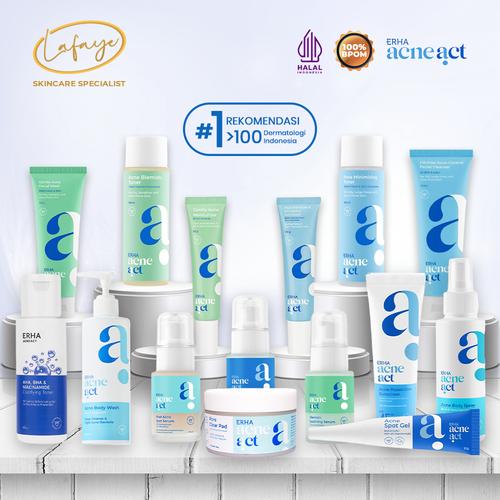 Jual ERHA Acne Anti Jerawat Spot Gel ACSBP Toner Back Spray Sunscreen ...
