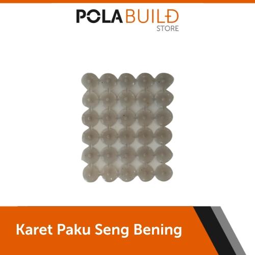 Jual Pola Build - Karet Paku Payung Seng Bening Transparan Set 30 pcs / Karet Paku Asbes ...