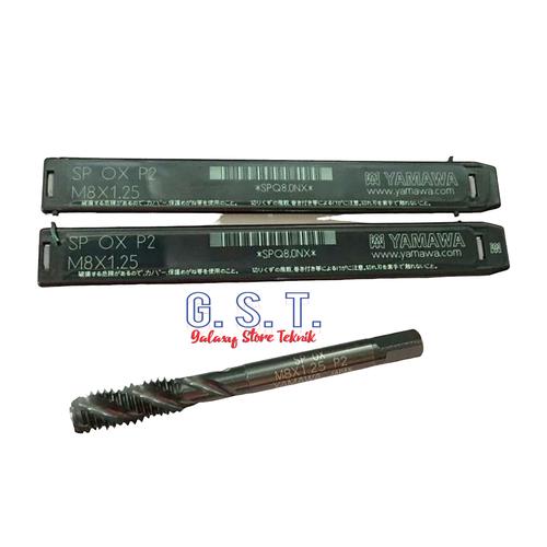 Jual Tap Spiral M8×1.25 YAMAWA Tap Mesin M8 × 1.25 SP OX P2 Yamawa Japan - Jakarta Timur ...